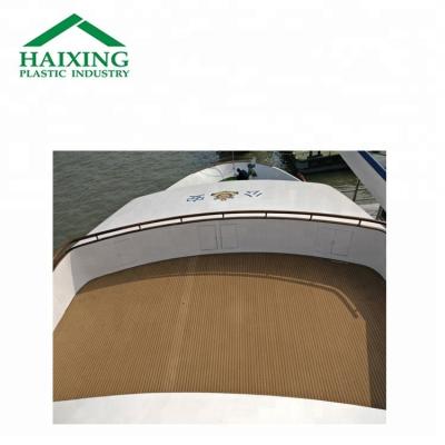 Cina Terrazzo rivestimento Matt Finish PVC pavimento di plastica barca Yacht Decking superficie antiscivolo in vendita