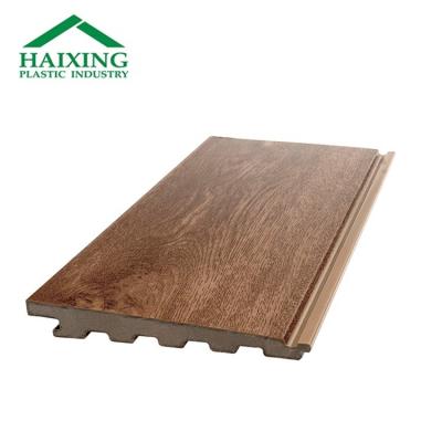 Cina pannelli per pareti compositi in legno di caffè di plastica per pareti esterne edilizia casa prefabbricata in vendita