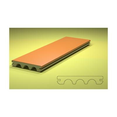 China Top Pick de Projetos Públicos PVC espumado coextrudido com revestimento ASA WPC pavimentação composta à venda