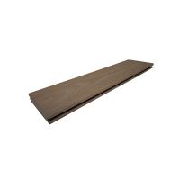 China PVC ASA Coextrusion Foam Decking 140mm x 25mm Grooved Solid for Outdoor for sale