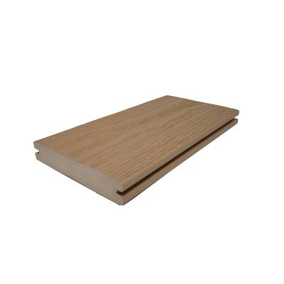Cina 140 mm*25 mm di pavimenti solidi a scanalatura grigia eco-consapevoli per progetti edilizi sostenibili in vendita