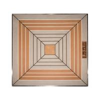China Teak Grey PVC Foam Decking 190mm x 5mm for Ship Yacht Outdoor Use for sale