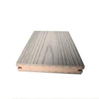 China Foam PVC Decking 140mm x 25mm Co Extrusion Anti Crack Fireproof 20 Year Warranty for sale