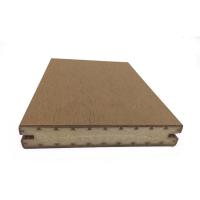 China Foam PVC Decking 140mm x 25mm Co Extrusion Anti Crack Fireproof 20 Year Warranty for sale