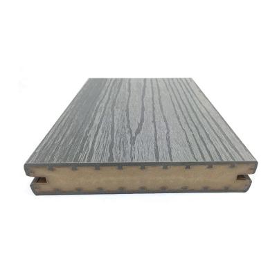 Cina Crea un giardino bello con pavimenti solidi flessibili e la struttura opzionale del grano di legno in vendita