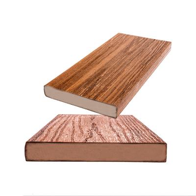 Cina Decking esterno di co-estrusione con colore contrastante accentuato e prestazioni impermeabili in vendita