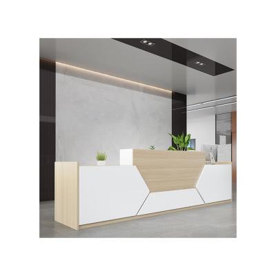 China Expandable Hotel Furniture Standard Size Hot Selling Modern High Quality Reception Desk for sale