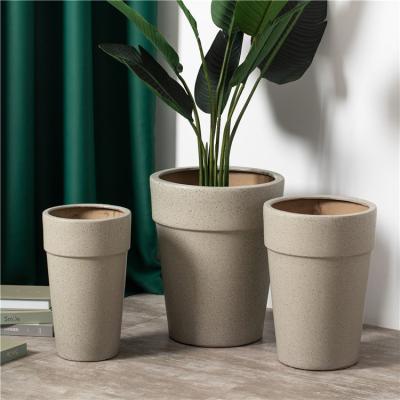 Cina Grandi vasi all'aperto dell'interno della pianta della porcellana della nuova di arrivo della macchiolina della piantatrice decorazione succulente ceramica nordica della casa per con il logo in vendita