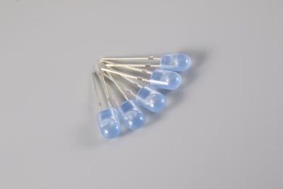 China 5mm Oval Blue Light Ultra Brightness Diffused Lens through hole led for Display Screen for sale