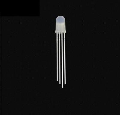 China 5mm Round Diffused Common Anode RGB LED 4 Pins for sale