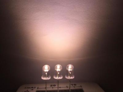 China 5mm Warm White LED Through Hole/DIP Hole LED High CRI for sale