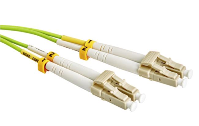 Fiber optic patch cord in data center application