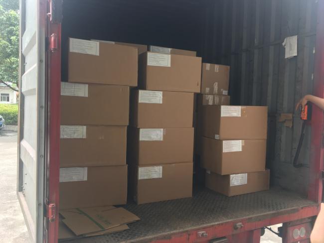 Packaging example of fiber termination box