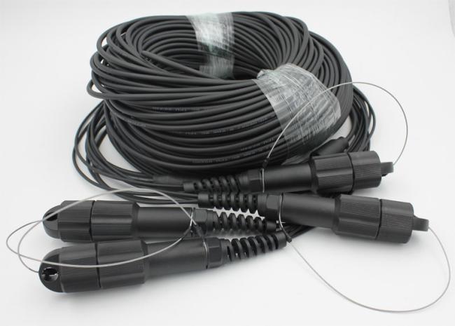 Fiber Optic Patch Cable Close-up
