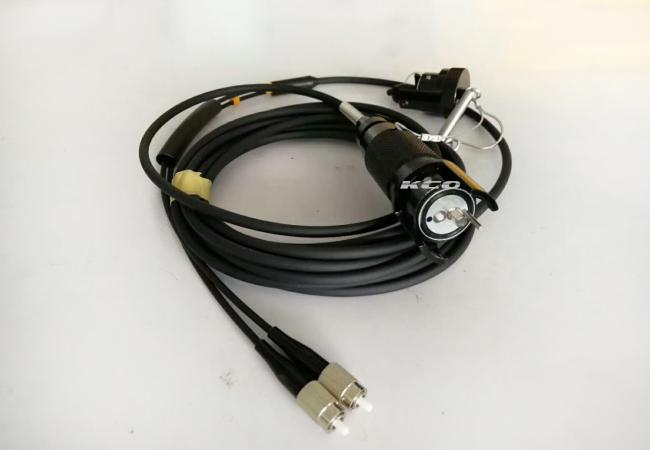 Field tactical fiber optic jumper cable