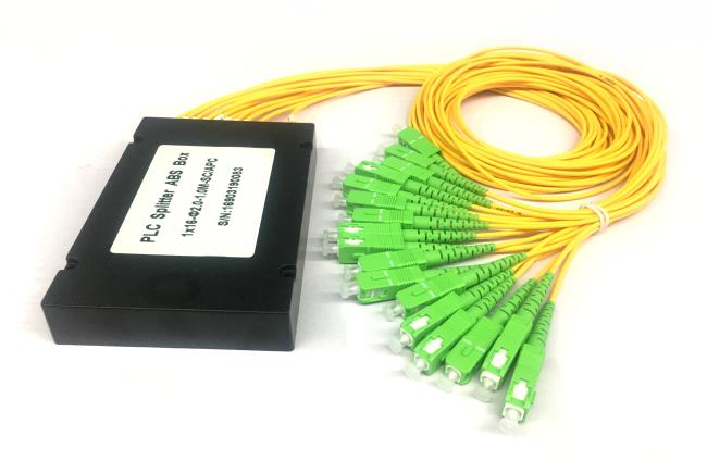 1x4 Fiber Optical Splitter front view