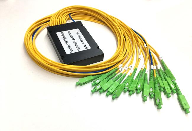 1x4 Fiber Optical Splitter side view