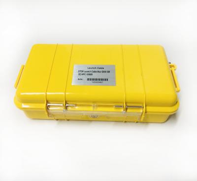 China SM G652D 1000M Fibra Óptica OTDR Conector de Caixa de Cabo de Lançamento SC Para Teste FTTH PON à venda