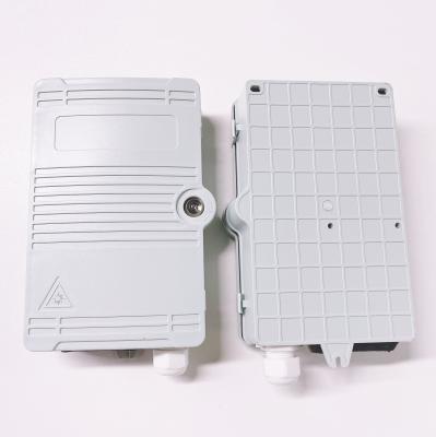 China FTTH Waterproof Fiber Optic Terminal Box 4 Ports SC APC Optical Distribution Box for sale