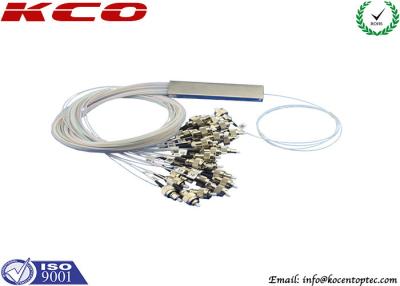 China 1 x 32 Blockless PLC Planar Lightwave Circuit Splitter with FC UPC Connector for sale