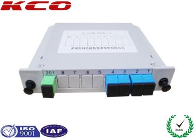 China 1 a 4 divisores de la fibra óptica, 19 caja mental del módulo LGX del divisor del PLC de la pulgada en venta