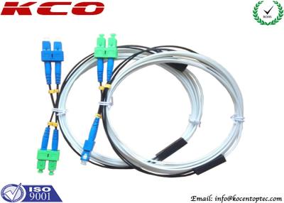 Cina Cavo di toppa del duplex MP Dx di toppa di FTTH del cavo modo a fibra ottica dello Sc/UPC-SC/APC di singolo in vendita