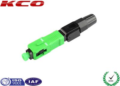 Cina Tipo veloce a fibra ottica dello Sc APC FTTH del connettore del cavo dell'interno montabile sul posto in vendita