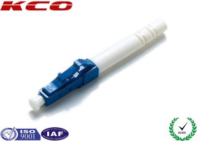 China LC/UPC Fiber Connector Single Mode Simplex For 0.9 3.0 mm Fiber Patch Cables for sale