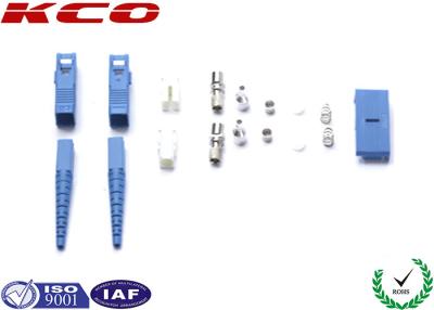 China Conectores de cable des fibra óptica a dos caras de la pérdida de inserción del conector 0.15dB del SC en venta