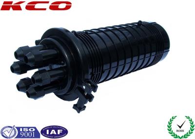 China Dome Vertical Joint Closure Fiber Optic Enclosure 3 In - 3 Out Cable Ports for sale