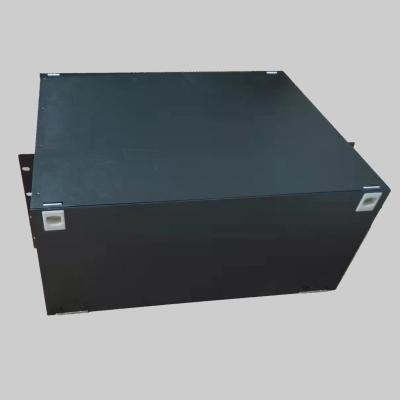 China 96 Cores SC Simplex Fiber Optic Distribution Panels 4U Drawer Rack Mountable for sale
