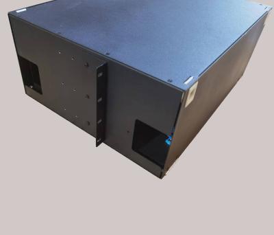 China 96 Cores SC Simplex Fiber Optic Distribution Panels 4U Drawer Rack Mountable for sale