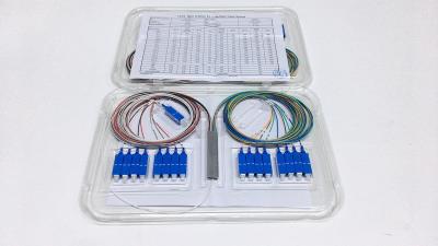 Cina Mini Tipo 1x16 1:16 1*16 PLC Splitter ottici SC UPC APC G657A Cavo in fibra in vendita