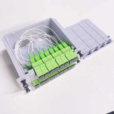 China LGX Einsatztyp 1x16 PLC G652D Splitter SCU SCA Adapter Passivfaseroptischer Splitter zu verkaufen