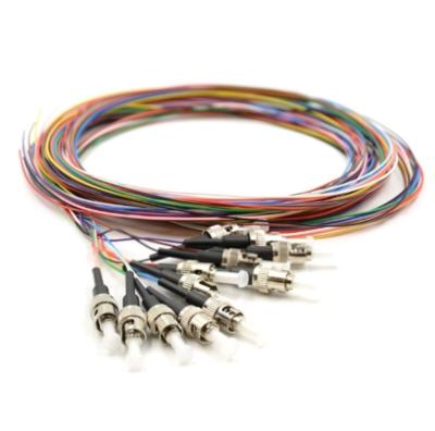 China Single Mode ST Fiber Optic Connector For ST Pigtail ST Patch Cord for sale