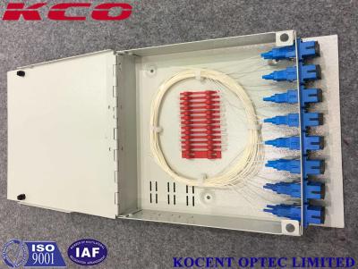 중국 SC/APC 접합기와 떠꺼머리를 가진 FTTH를 위한 KCO-FTB16D 광섬유 끝 상자 16 항구 판매용