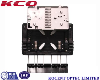 China Aerial 1*8 PLC Fiber Optic Splitter Box Outdoor Waterproof KCO-GJS08 For FTTH GPON ABS PP for sale