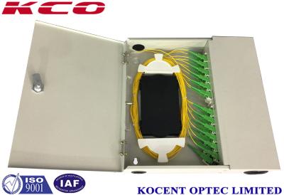 Cina La scatola ottica montabile 24 di termine della parete di KCO-WTB-24A ports con la treccia di SC/APC in vendita