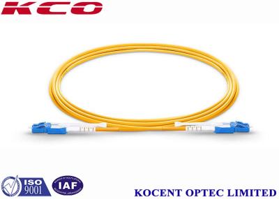 China Cabo de remendo 10m da fibra ótica do único modo OS2 de Uniboot LC 15m 20m 30m LSZH à venda