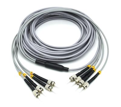 Cina Corde di fibra ottica ST personalizzate UPC/APC lucidate per FTTH/PON/OAN/WAN in vendita