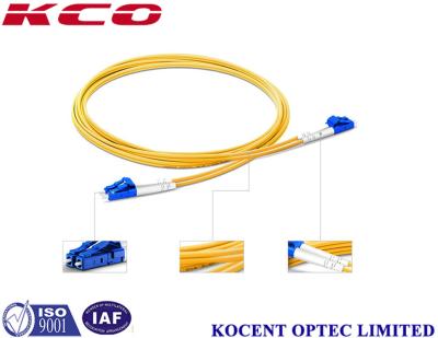 Cina SM Mono-mode Duplex LC/UPC-LC/UPC 2,0 mm Fibre Optic Patch Cord PVC LSZH in vendita
