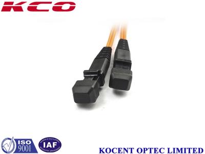 China OM1 Orange MTRJ E2K DIN MU PVC LSZH Fibre Optic Patch Cord Diameter 3.0mm for sale