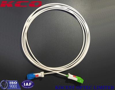 Cina PVC automatico a fibra ottica ultrabasso FTTH dell'otturatore LSZH del cavo di toppa di perdita di inserzione LSH SC/UPC in vendita