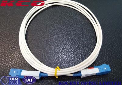 Cina PVC automatico a fibra ottica ultrabasso FTTH dell'otturatore LSZH del cavo di toppa di perdita di inserzione LSH SC/UPC in vendita