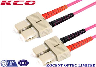 China Duplex / Simplex Fiber Optic Patch Cord , Optical Fiber Patch Cable With FC / PC Connector for sale