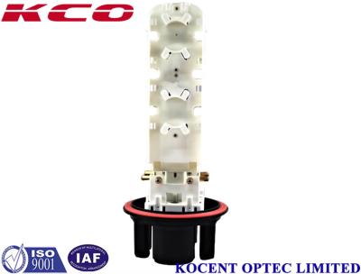 China Dome Type Fiber Optic Splice Closure , Fiber Optic Joint Box 1 In 6 Out KCO-05A-32 for sale