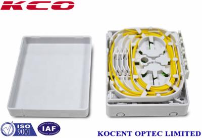 Cina 4 treccia automatica dell'adattatore dell'otturatore del centro SC/APC della scatola 4 di termine della fibra del supporto della parete del porto in vendita
