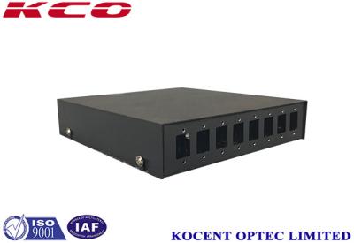 Cina Il nero metallico dell'interno ottico dello Sc LC E2000 della st del porto FC della scatola 8 di termine del supporto della parete della fibra IP55 in vendita