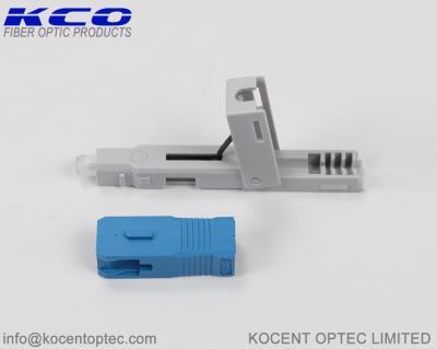 China FOFC SC/UPC SC/APC Fiber Optic Fast Connector FTTH Drop Cable 0.3dB Insertion Loss for sale