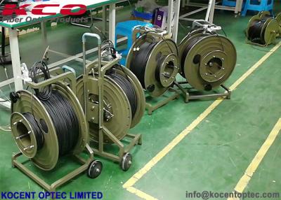 Cina Cavo patch in fibra ottica con connettore militare IP65 impermeabile per uso tattico sul campo in vendita